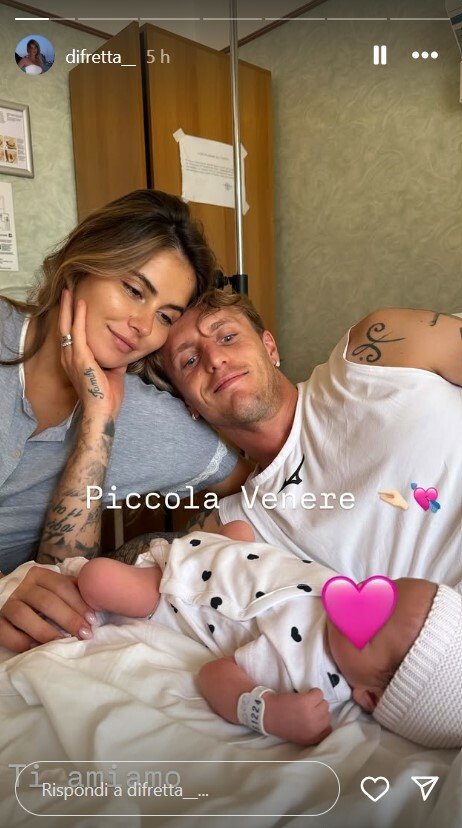 Nicolò Rovella papà, è nata Venere: da Milano a Roma per assistere al parto, poi torna indietro ...