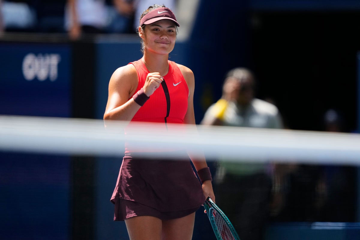 Emma Raducanu records first US Open victory since her 2021 title success