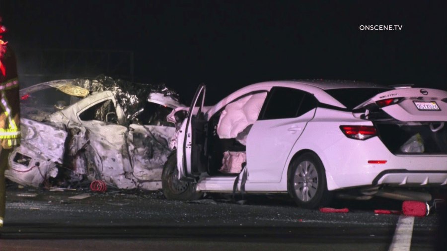 Driver pulled from fiery I-15 crash that killed his passengers ...