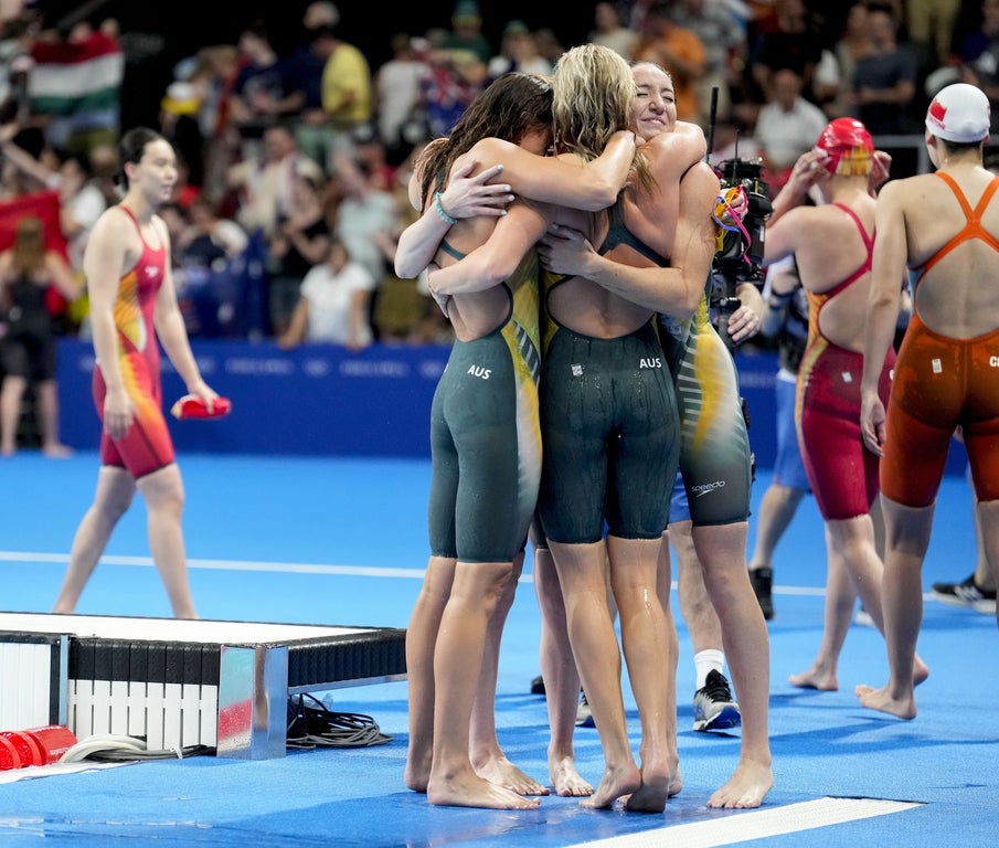Stunning photos of the elite Australian women's swim team