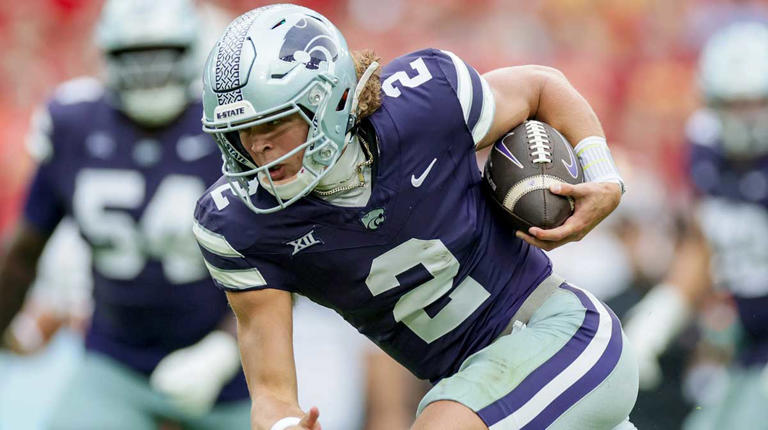 Kansas State football QB Avery Johnson announces return