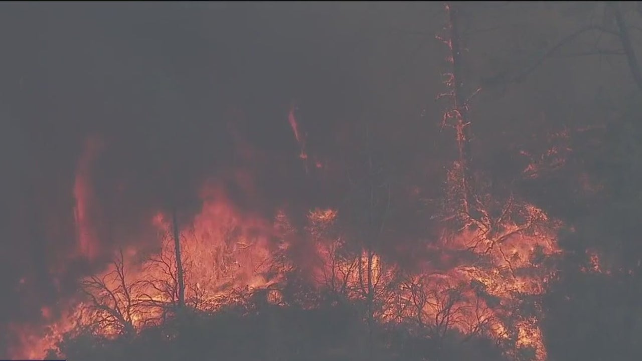 Pickett Fire grows to nearly 6,000 acres, encroaching on Napa County ...