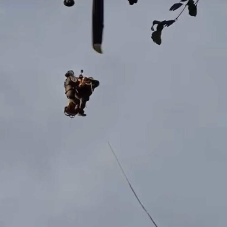 WATCH: Maryland Hiker Hoisted To Safety By State Police Helicopter ...