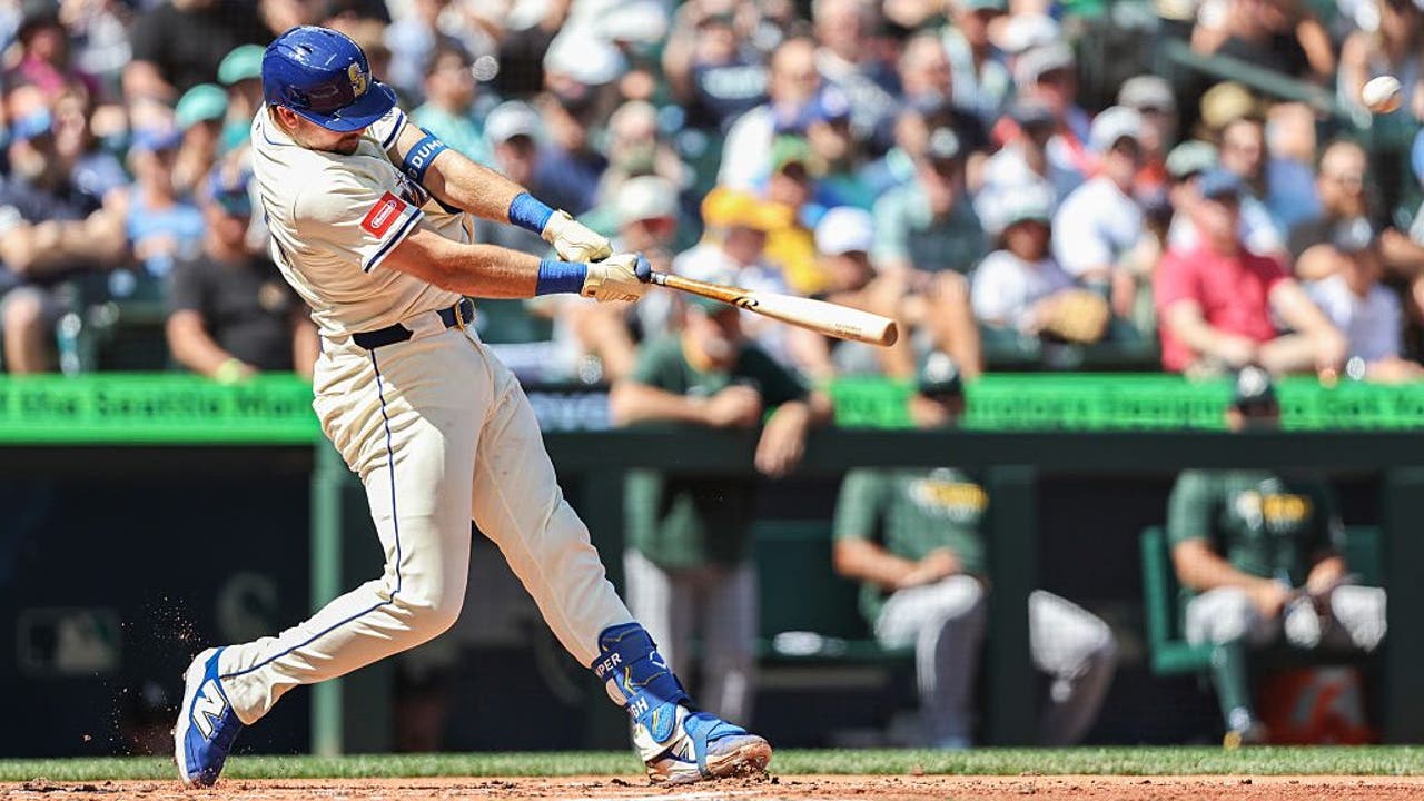 Cal Raleigh hits 48th, 49th home runs of season to set new MLB record ...