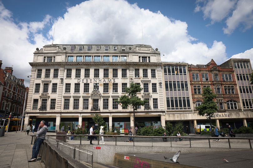 Major plans for Nottingham's former Debenhams building seemingly face ...