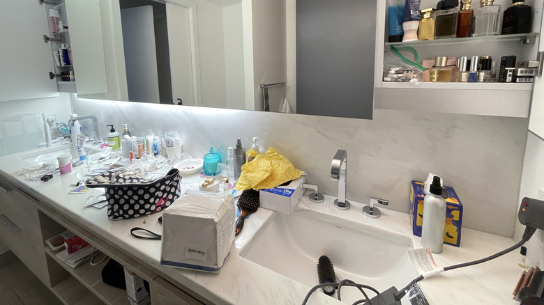 Declutter Your Bathroom Forever By Following This One Rule