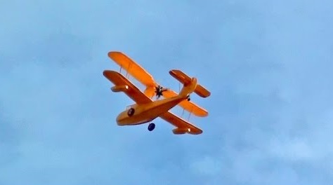 Supermarine Walrus Rc First and Last Flight after Painted - Crash