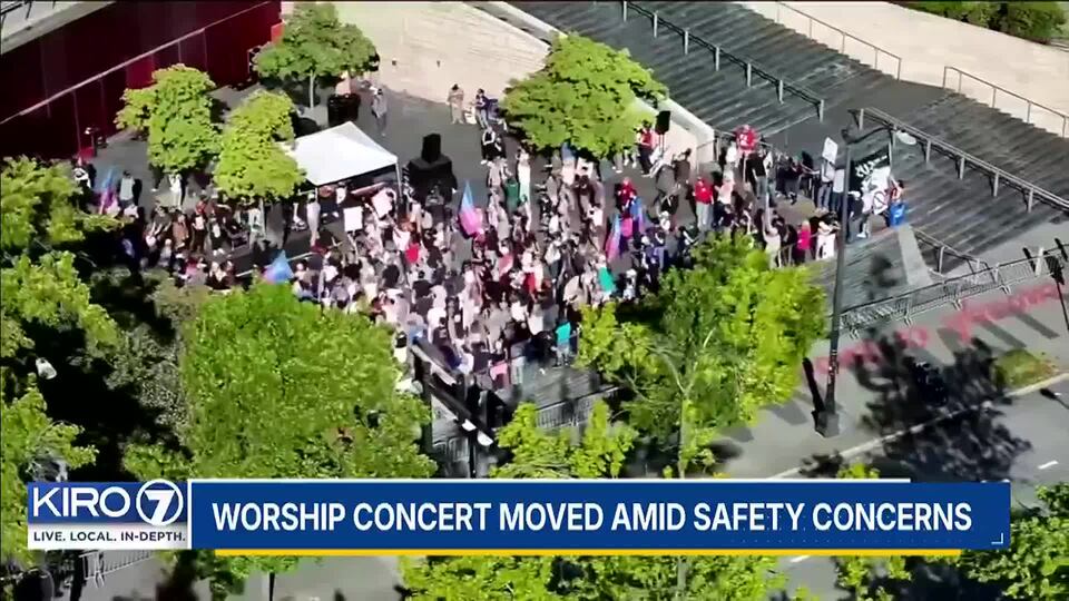 VIDEO: Worship concert moved amid safety concerns