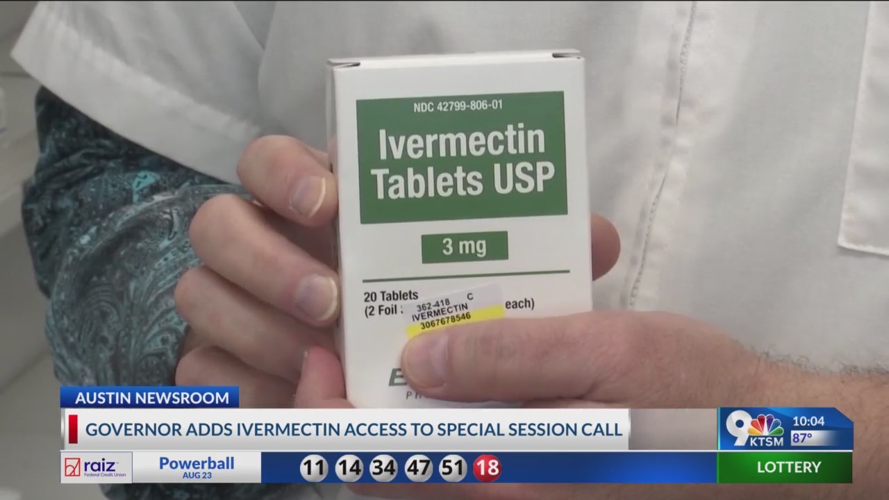 Texas considers over-the-counter Ivermectin
