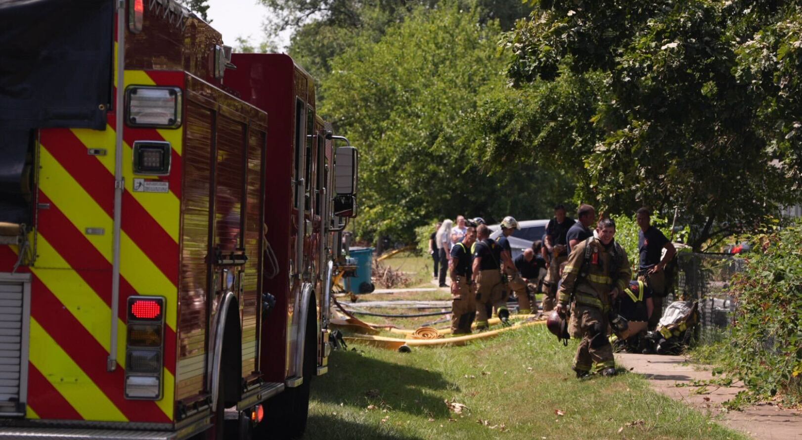 Police rule deaths of 3 in burned house in Springfield as murder-suicide