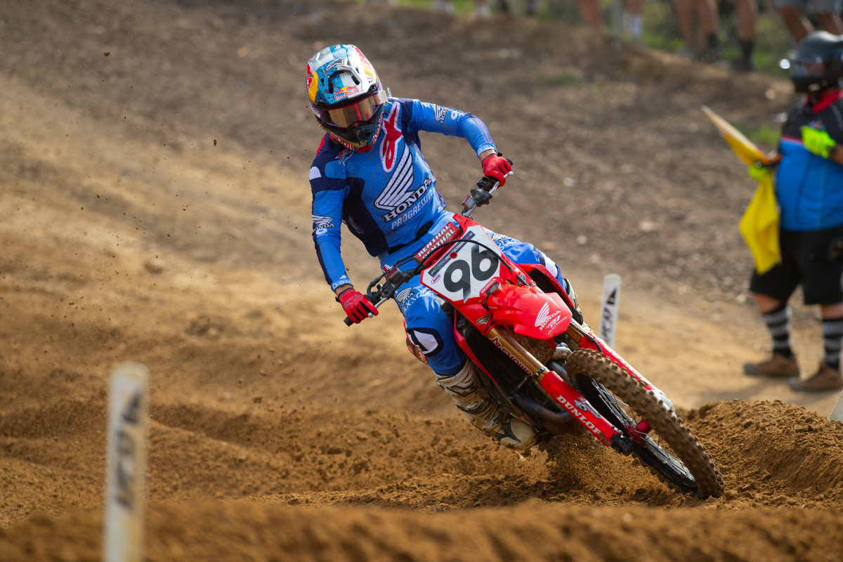 Jett & Hunter Lawrence Split The 450 Motos at Budds Creek