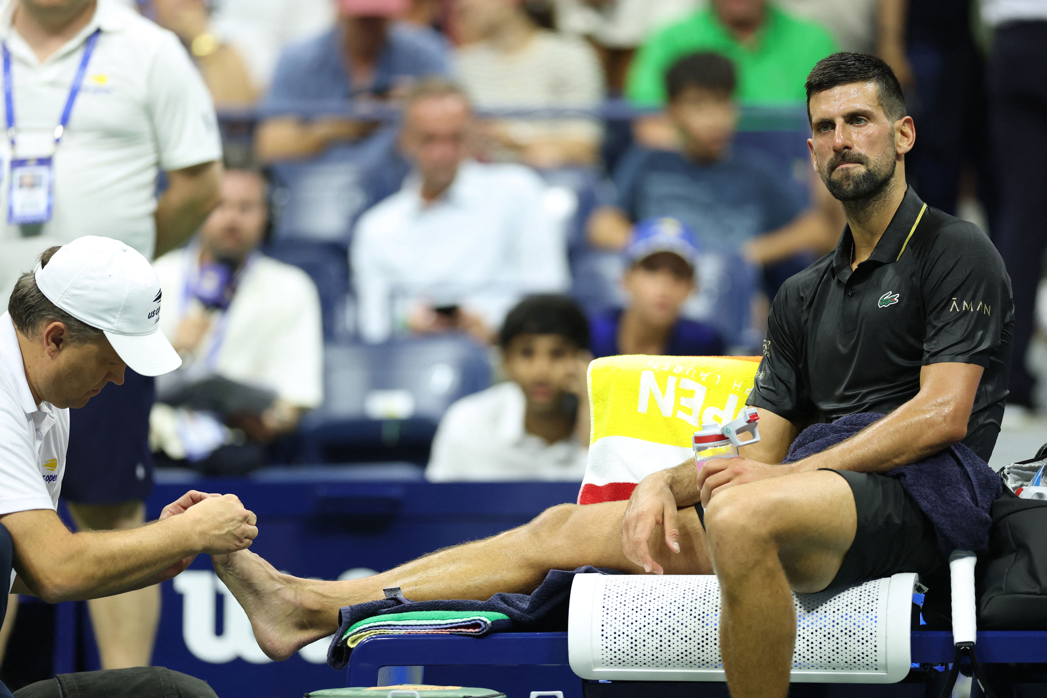 Novak Djokovic battles through toe blister, largely cruises in first ...