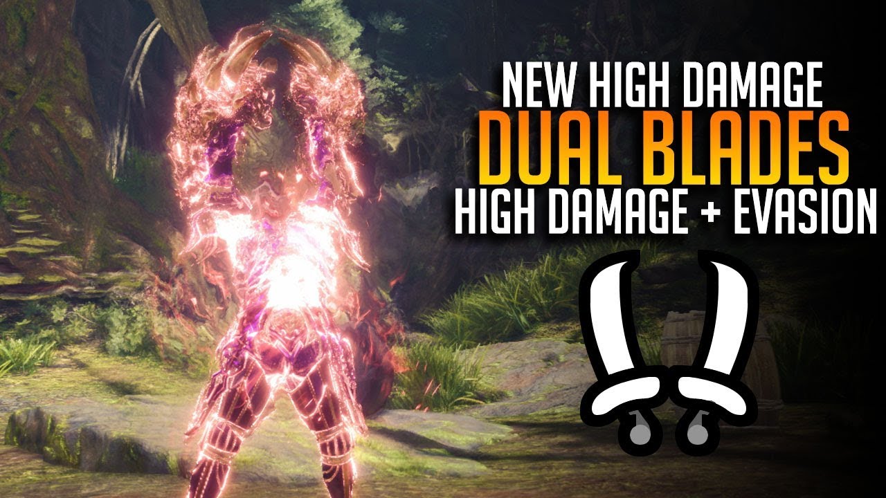 Monster Hunter World Dual Blades Build – CRAZY Damage Armor Mixset!