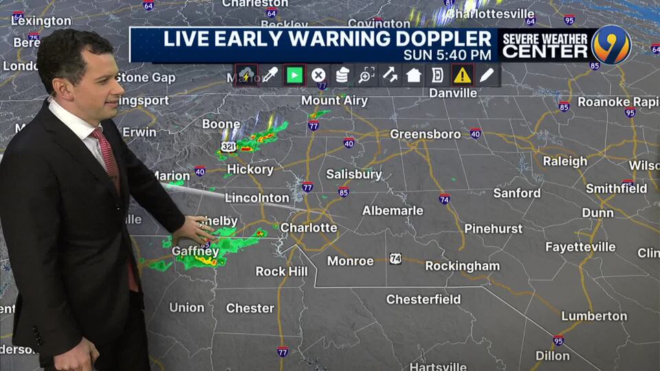 Sunday night's forecast with Meteorologist Joe Puma