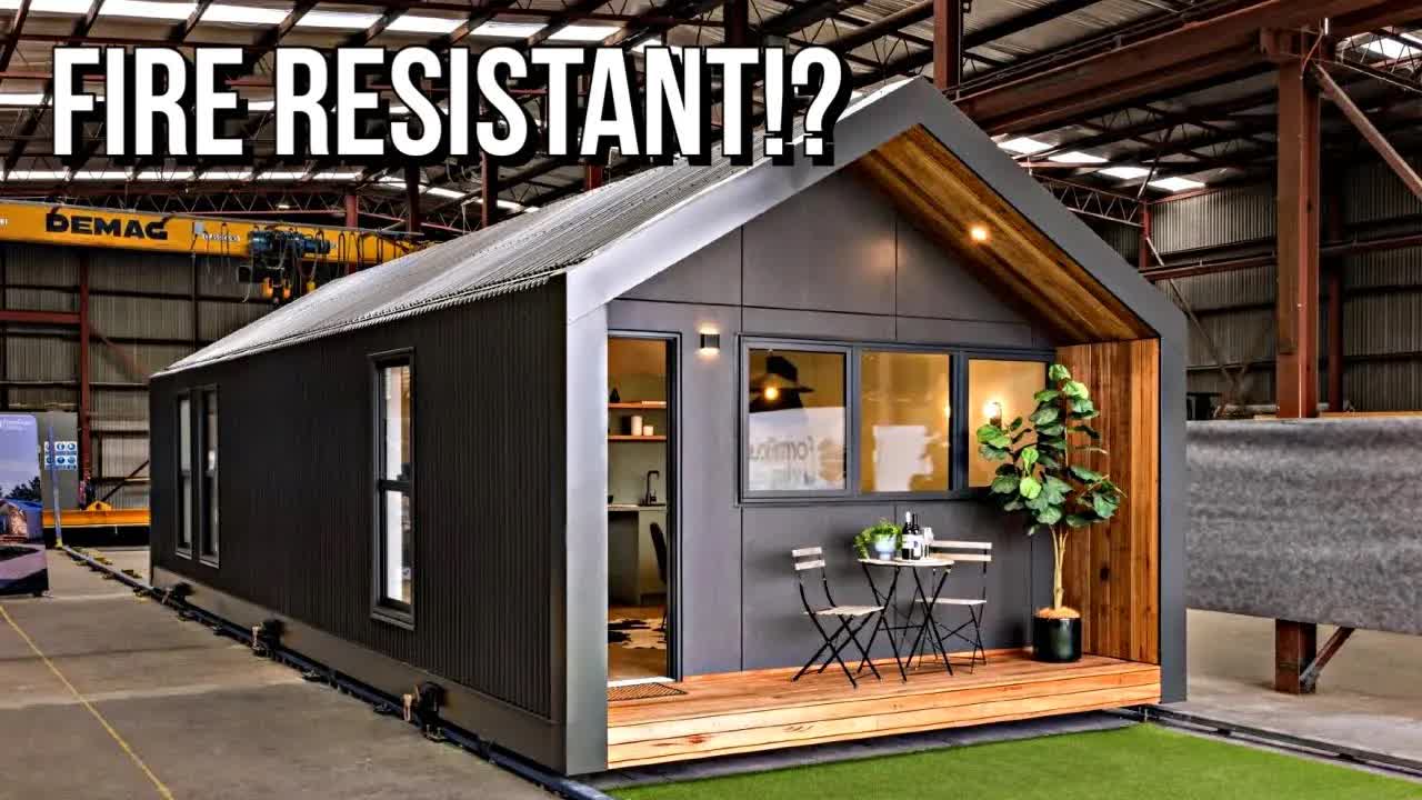I just found a prefab home designed to be fire resistant!