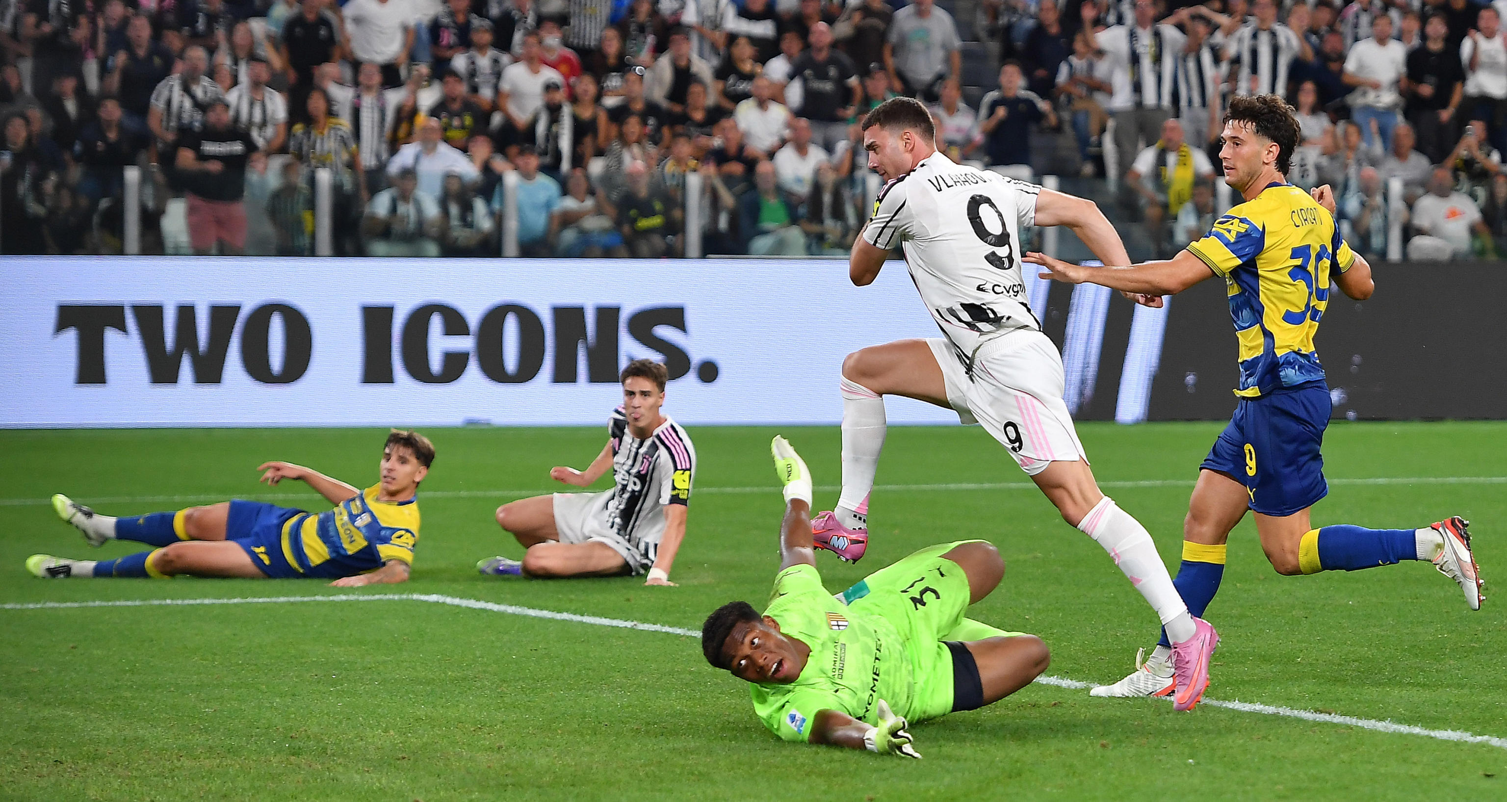 Serie A: Juventus-Parma 2-0