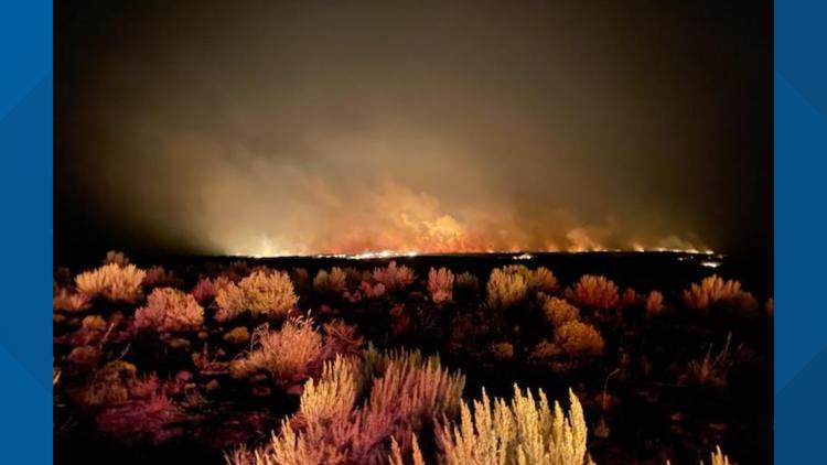 Split Top Fire burns 5447 acres near Aberdeen