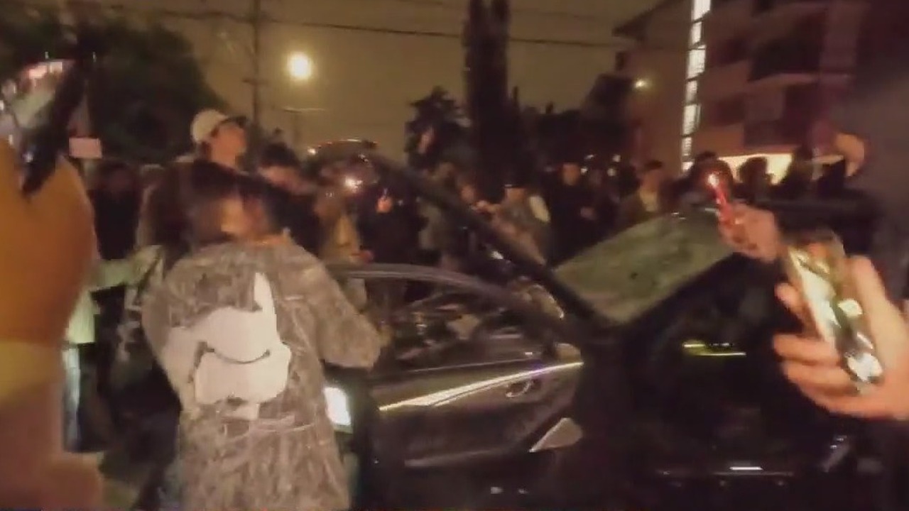 Car set on fire during massive Oakland sideshow as police union cites ...