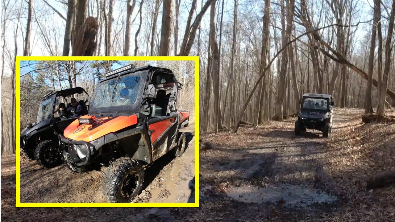 UTV Trail Riding Fun with Intimidator UTVs + Polaris Ranger XP1000 ...