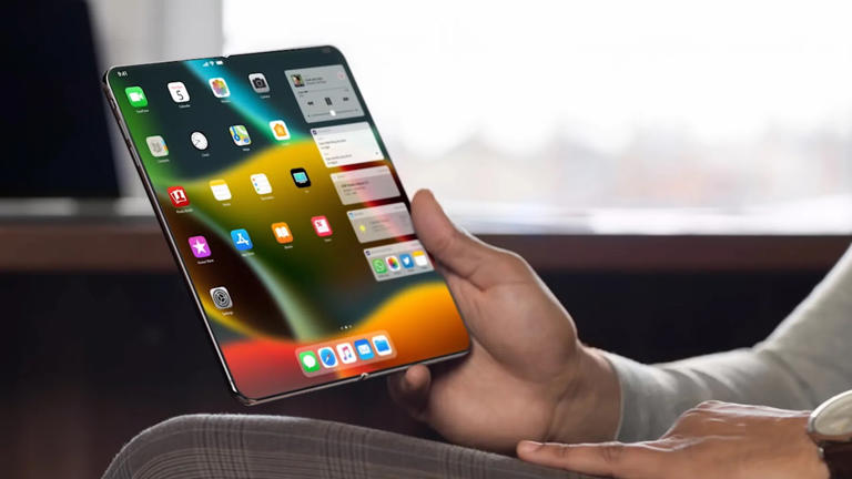 De eerste vouwbare iPhone krijgt Touch ID en vier camera’s