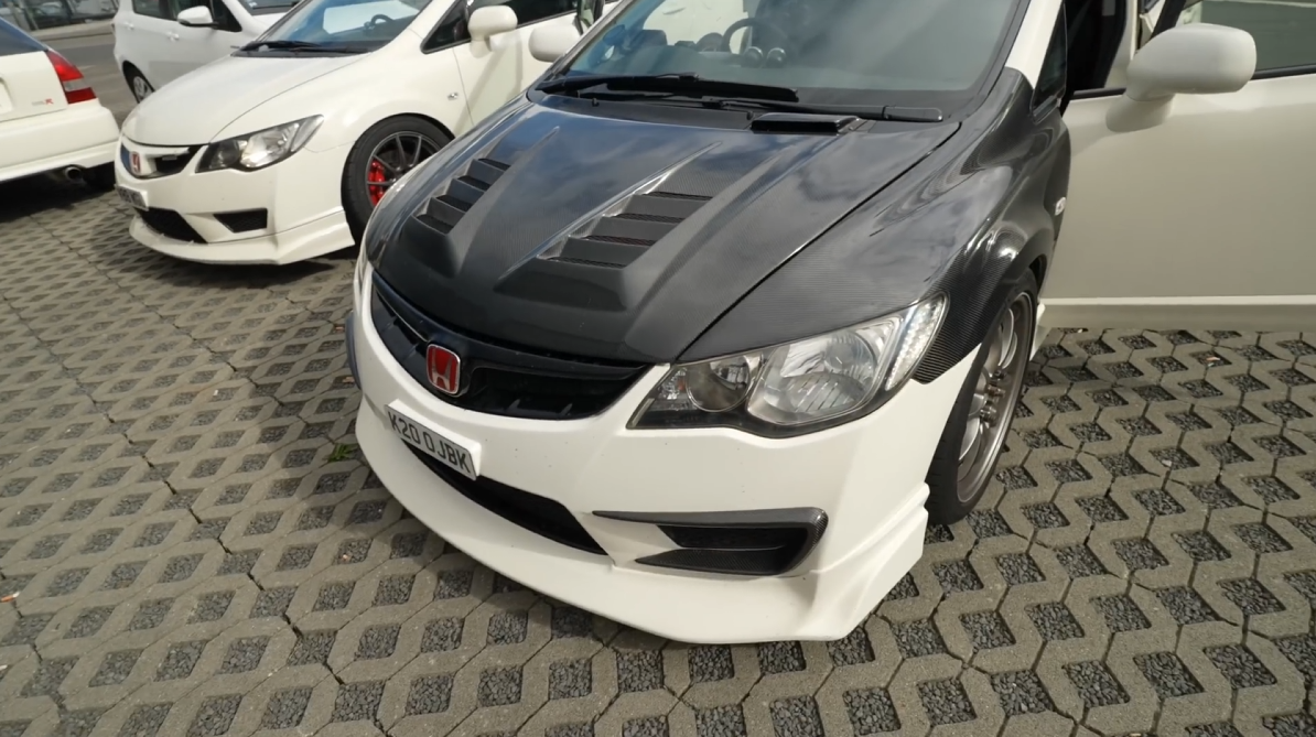 Honda Civic FD2 Type R Big Send Nürburgring
