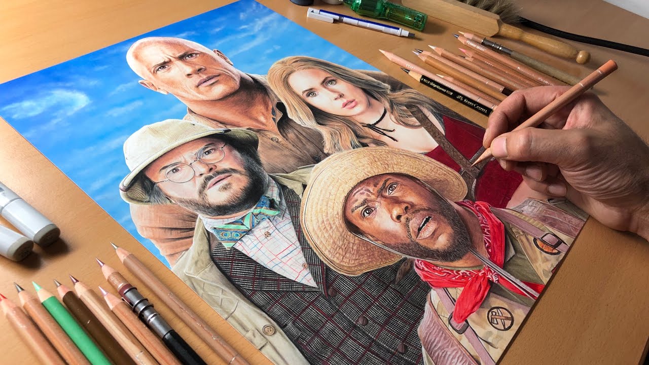 Can you guess the movie before the drawing is finished