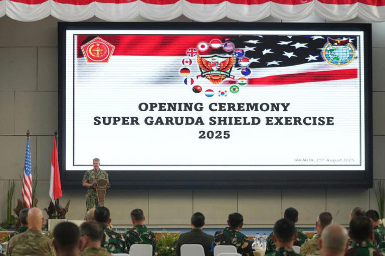 Huge show of force as Indonesia hosts US combat drills with war allies