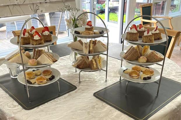 Colchester care home residents enjoy tea and a chat for Afternoon Tea Week