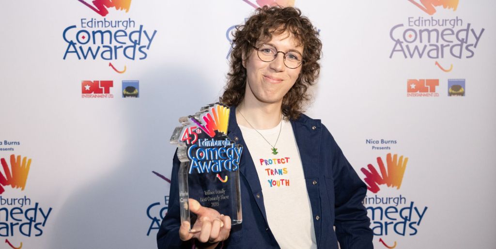 Sam Nicoresti becomes first trans comedian to win best comedy show at ...