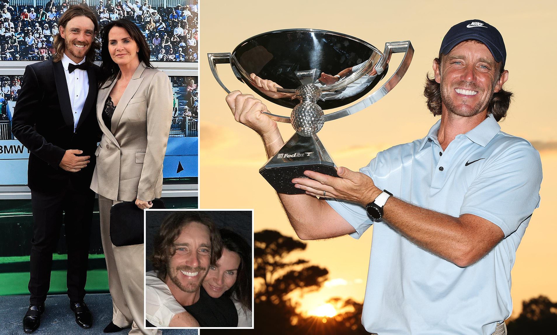 Revealed: Tommy Fleetwood's wife, 57, NOT on hand to celebrate FedEx ...