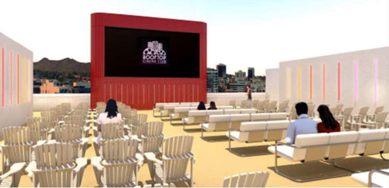Lights, camera, action! Screenings at new rooftop cinema could start as ...
