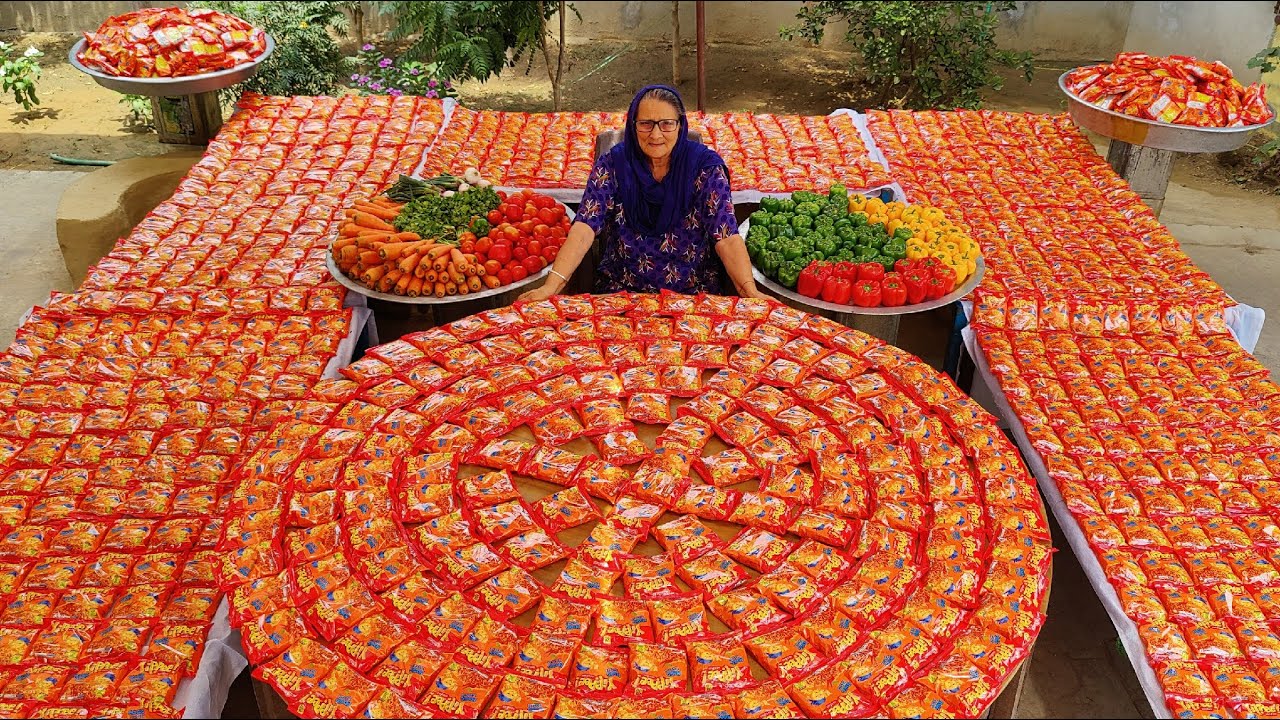 Street food madness - Granny’s 2000 packet Yippee noodles recipe