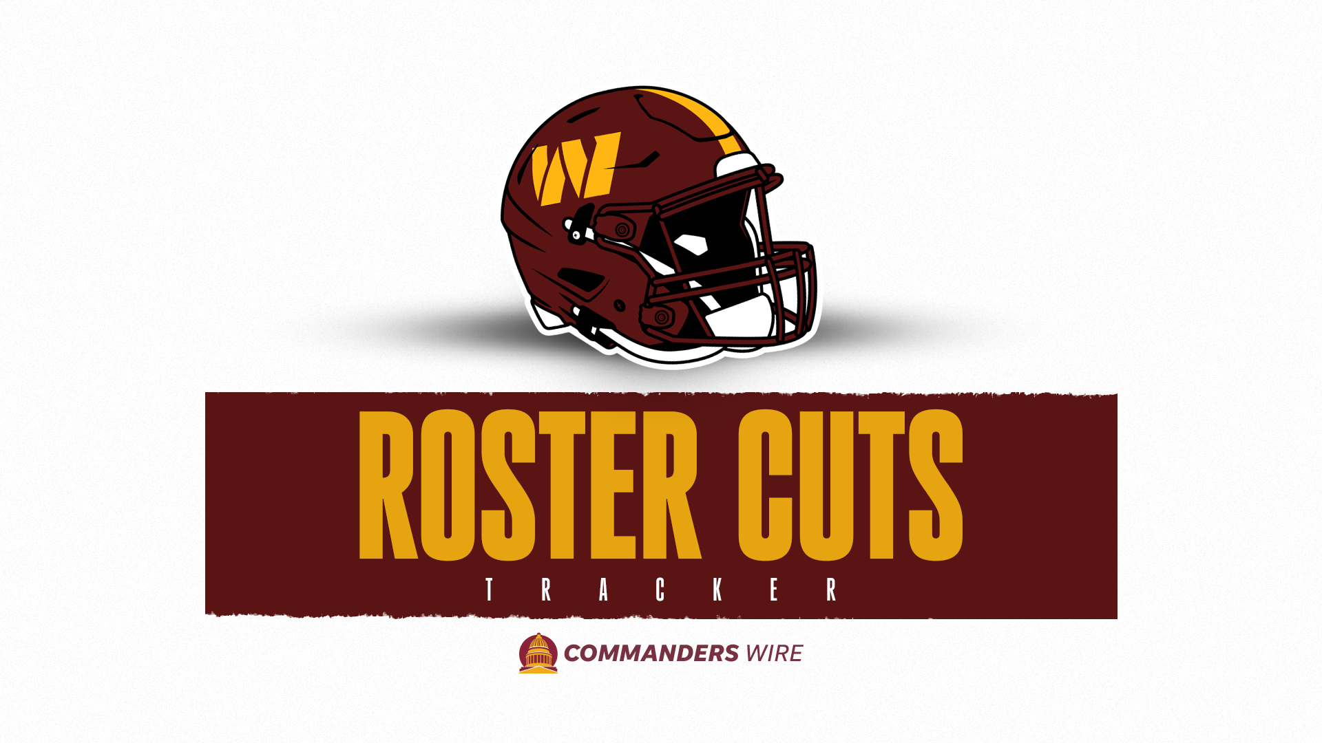 Commanders cut tracker: Latest moves as Washington trims to 53-man roster