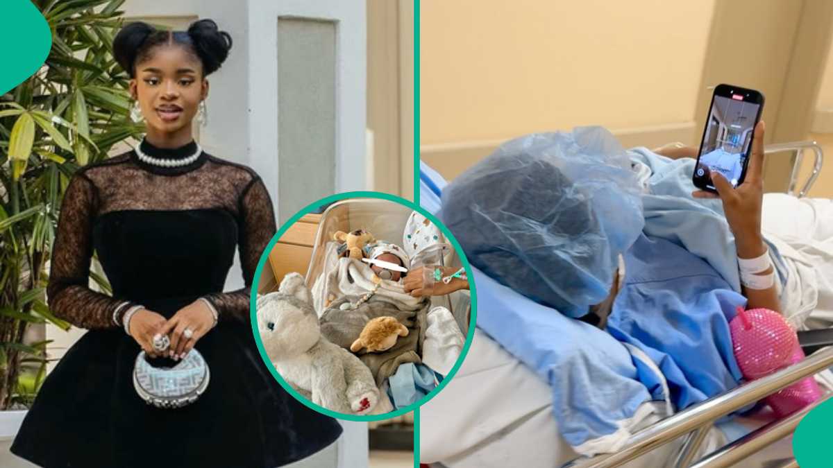 New mum Priscilla Ojo shares first post hours after welcoming her first ...