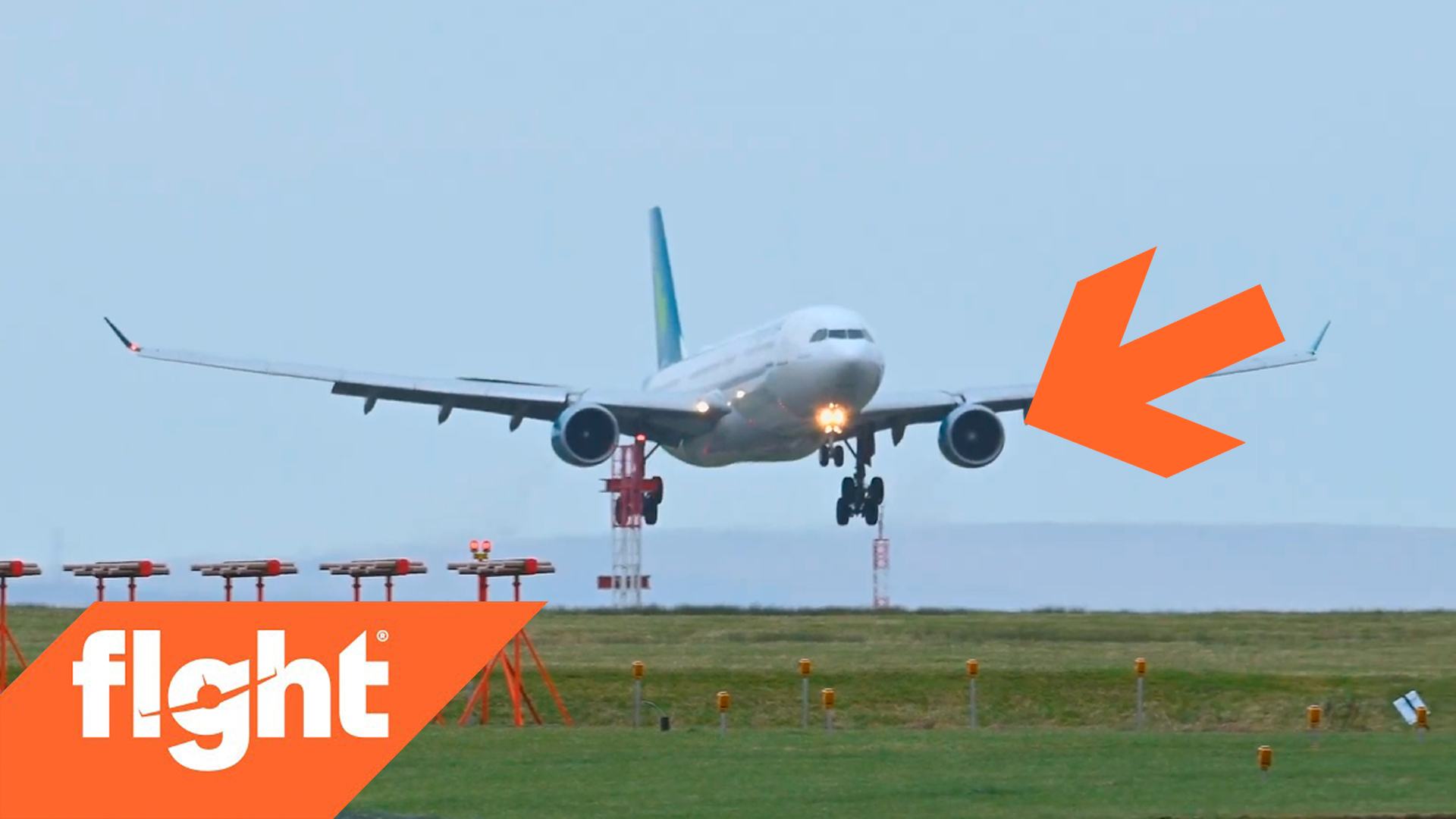 A330 Deploy Reverse Thrust Before Touchdown