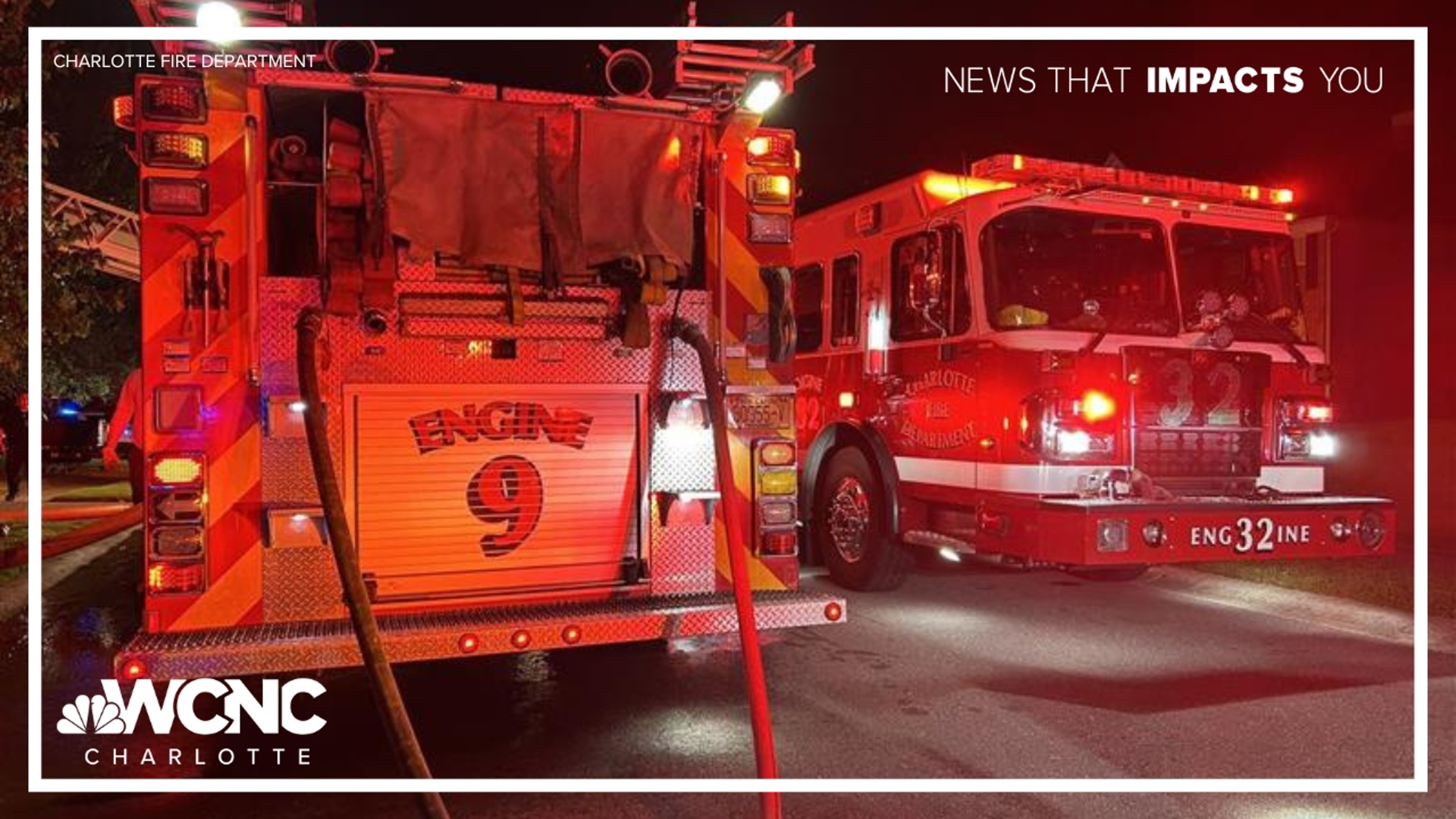 Person seriously hurt in Charlotte fire, Medic says