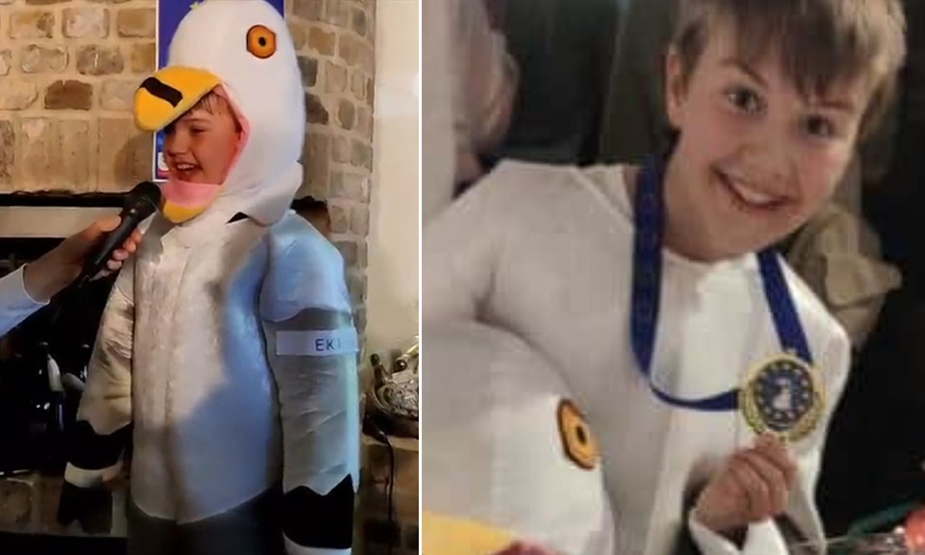 British 'Seagull boy', 11, who went viral for bird impression will ...