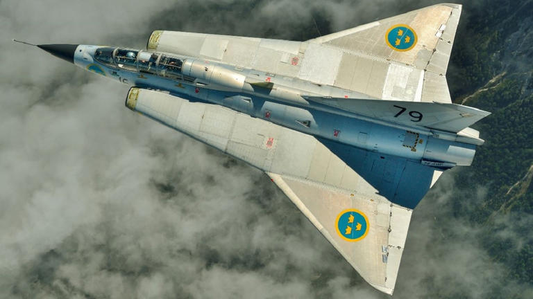 How the Saab 29 ‘Flying Barrel’ Fighter Sent a Big Message to the F-35
