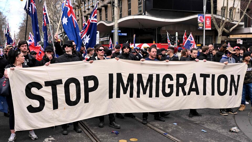 Australia anti-immigration protests: Thousands march across country ...