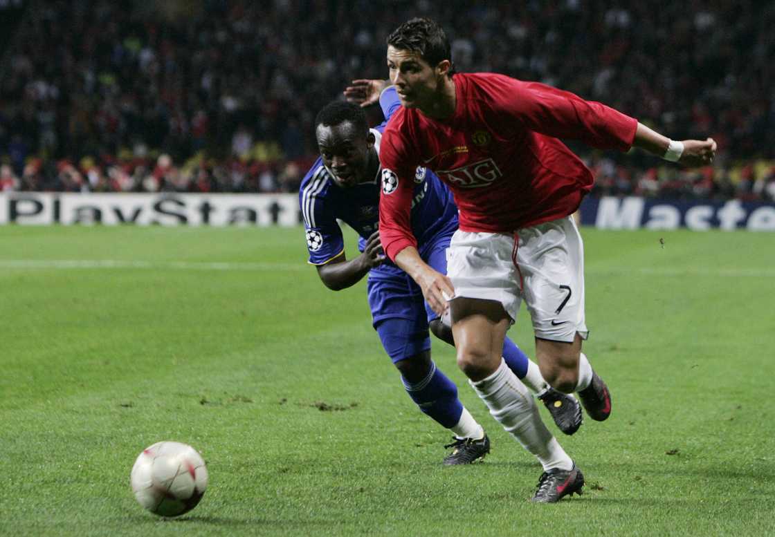 Michael Essien shares iconic Real Madrid moment with Cristiano Ronaldo ...