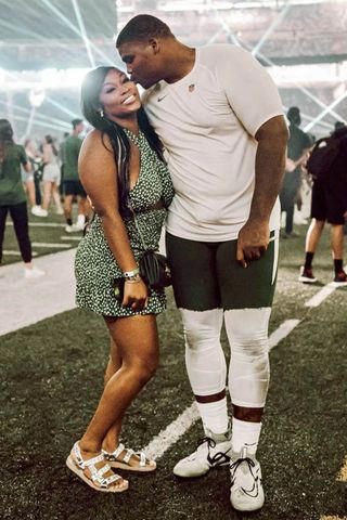 Quinnen Williams’ Wife Maranda 'Got to Learn' About Him from Watching ...