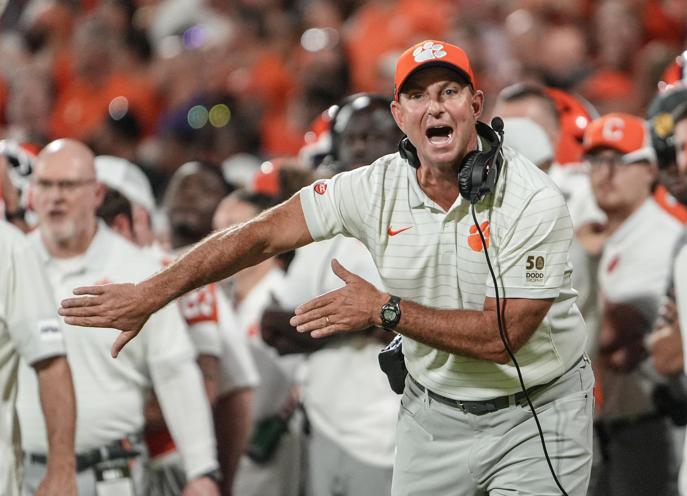 Clemson head coach Dabo Swinney says quarterback Cade Klubnik needs to ...
