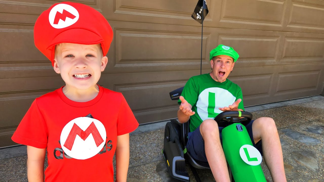 We turned into Mario and Luigi in real life!