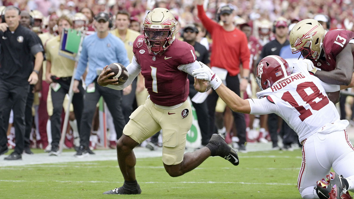 Florida State QB Tommy Castellanos trolls Alabama with ‘Nick can’t save ...