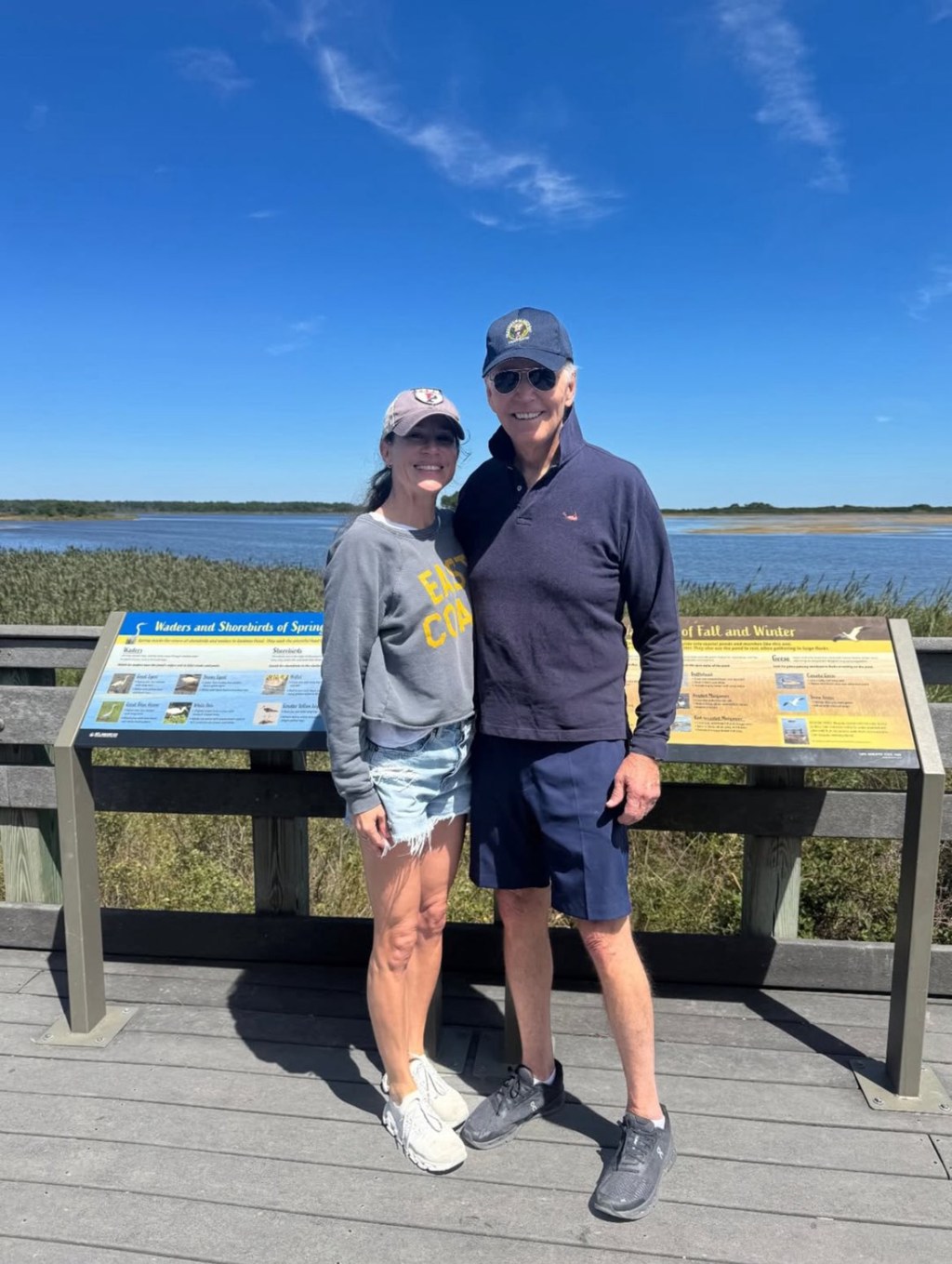 Joe Biden seen smiling in photos with daughter Ashley — as debunked ...