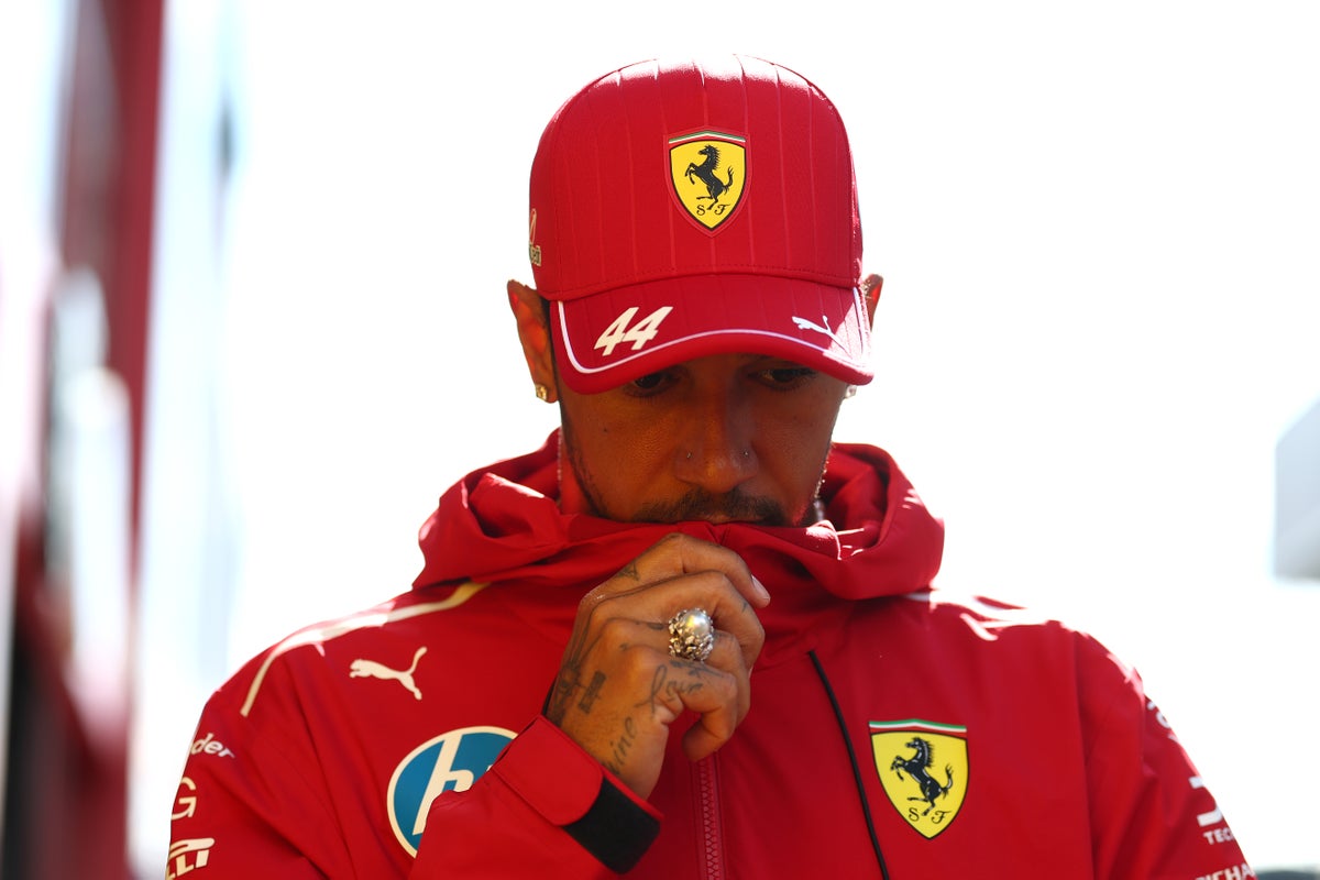 Lewis Hamilton crashes out of Dutch Grand Prix in new Ferrari low