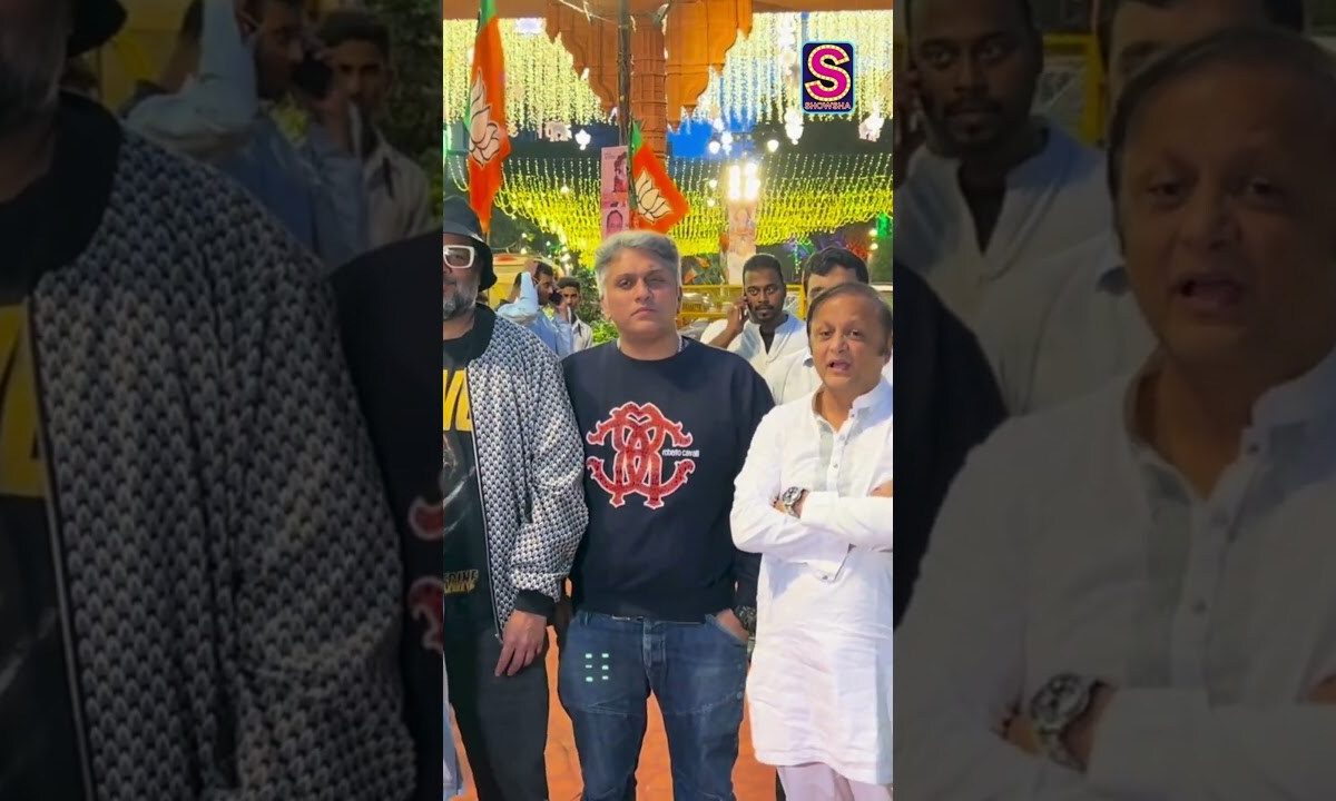 Mohit Suri Seeks Blessings at Ashish Shelar’s Ganpati Darshan | Ganesh ...