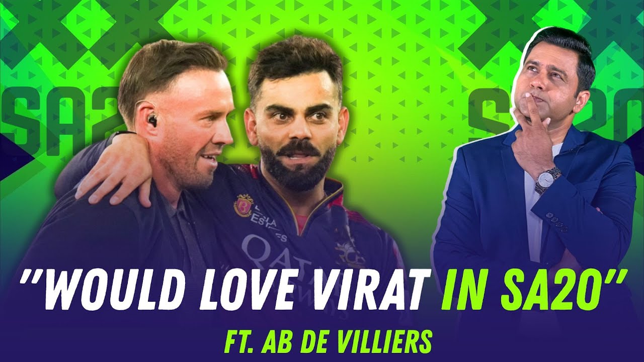 Virat to play SA20?! ft. @ABD360