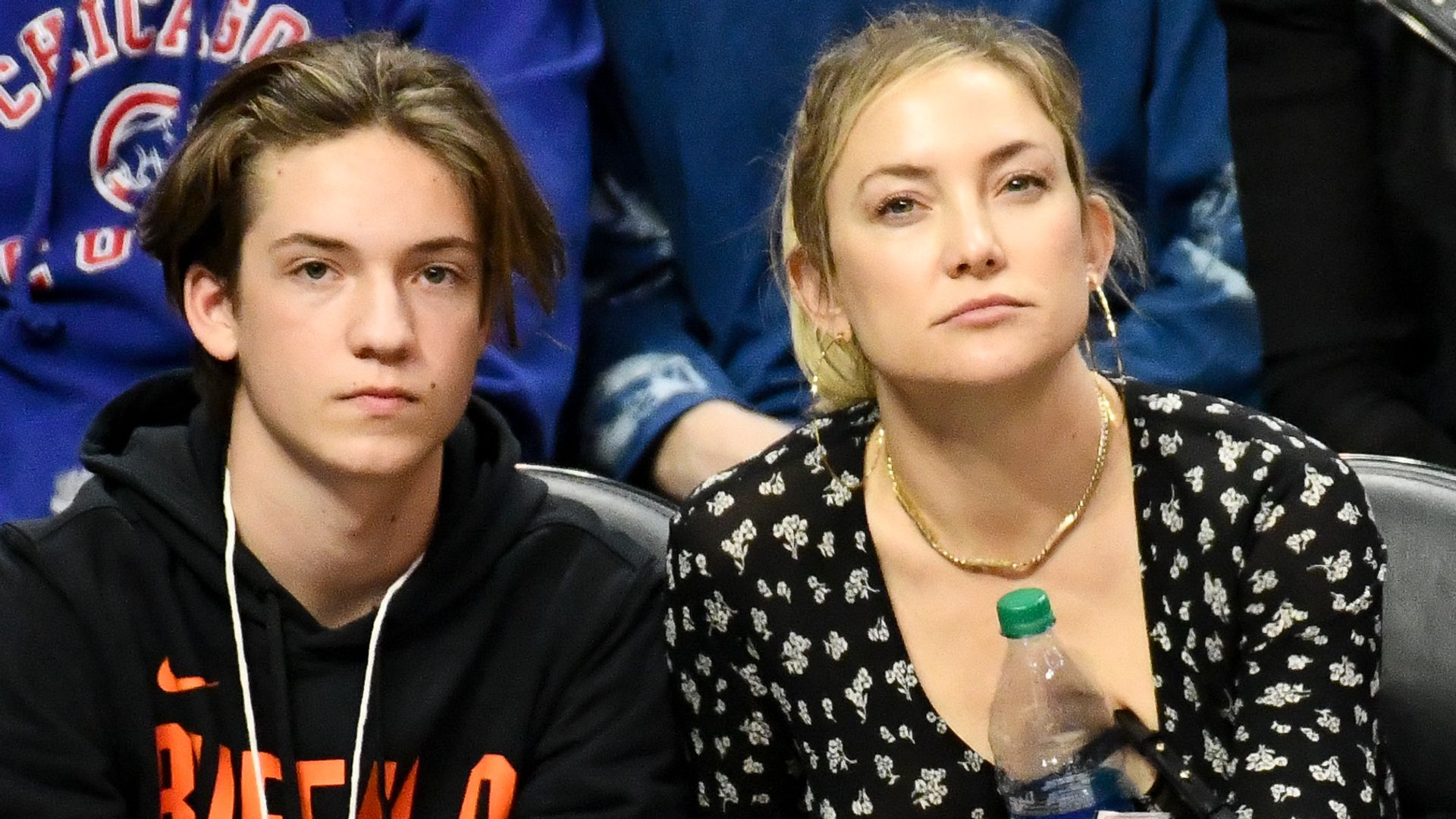 Goldie Hawn's oldest grandson Ryder, 21, towers over famous mom Kate ...