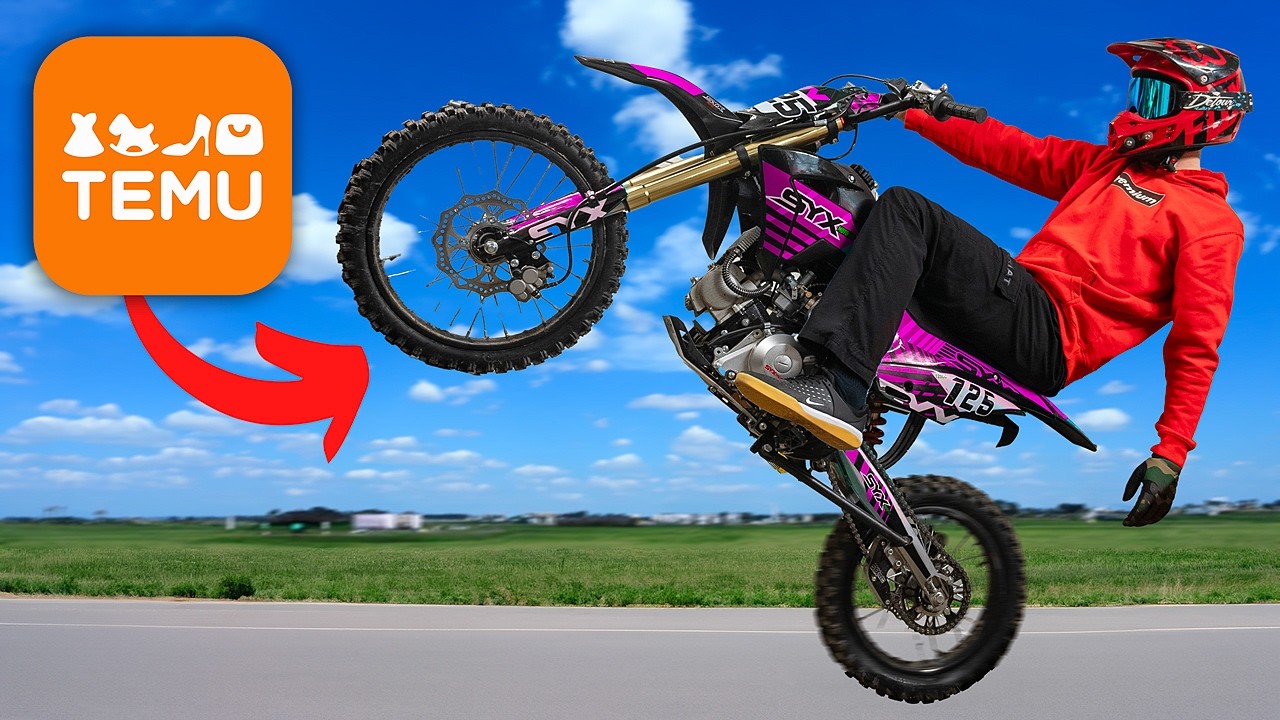 I Bought the New Most Expensive Dirt Bike on TEMU!